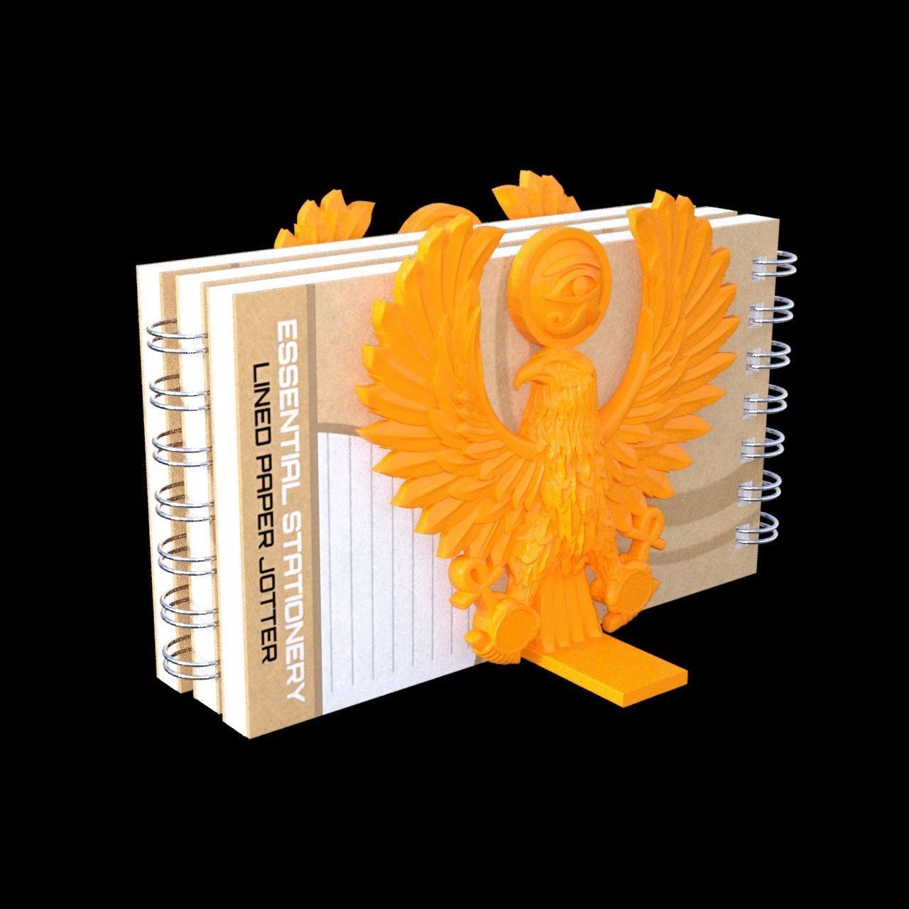 Eagle Book Holder 3D model 3D printable | CGTrader