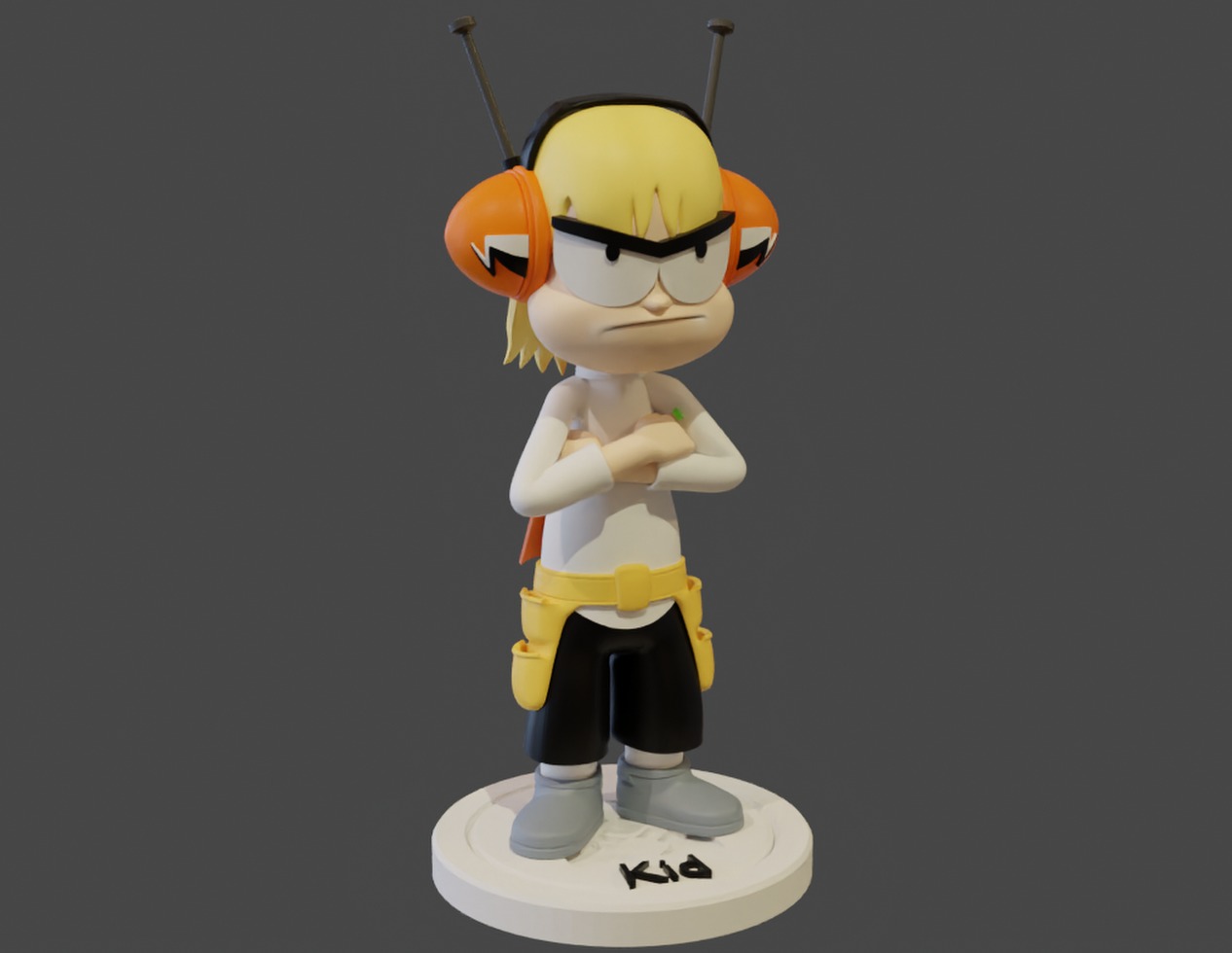 Kid Cosmic 3D model 3D printable | CGTrader