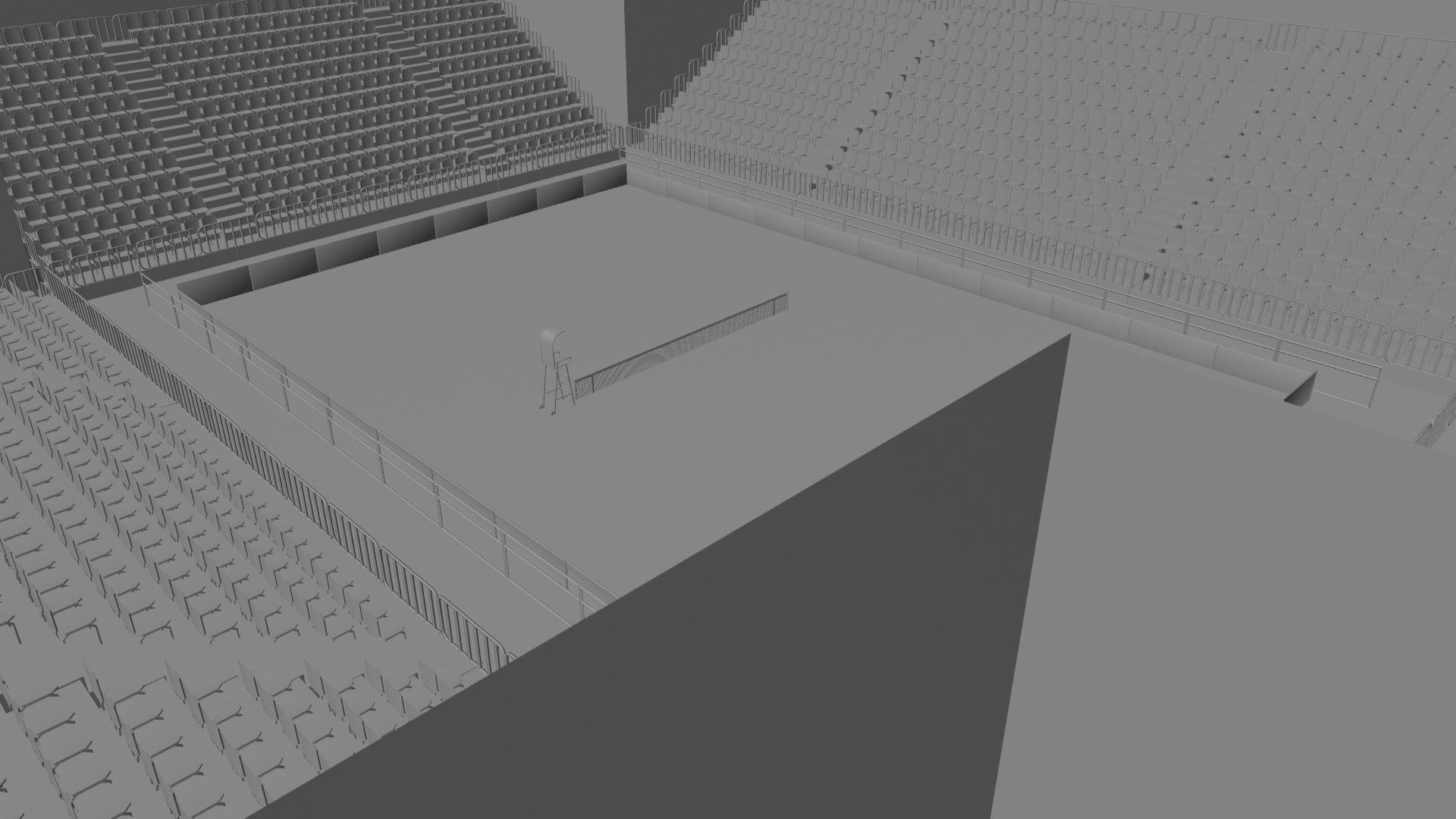 3D model VR Tennis Court VR / AR / low-poly | CGTrader