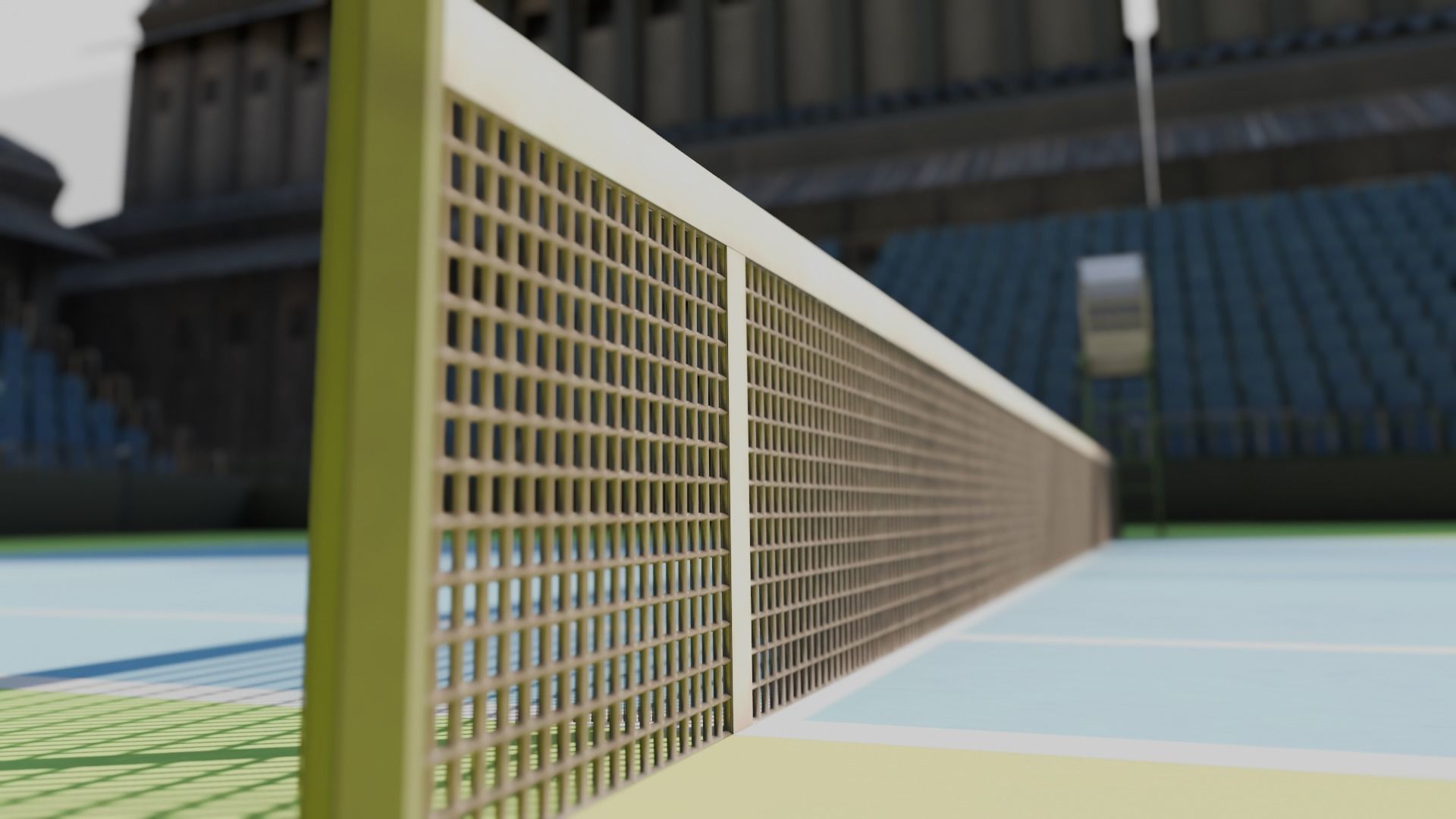 3D model VR Tennis Court VR / AR / low-poly | CGTrader