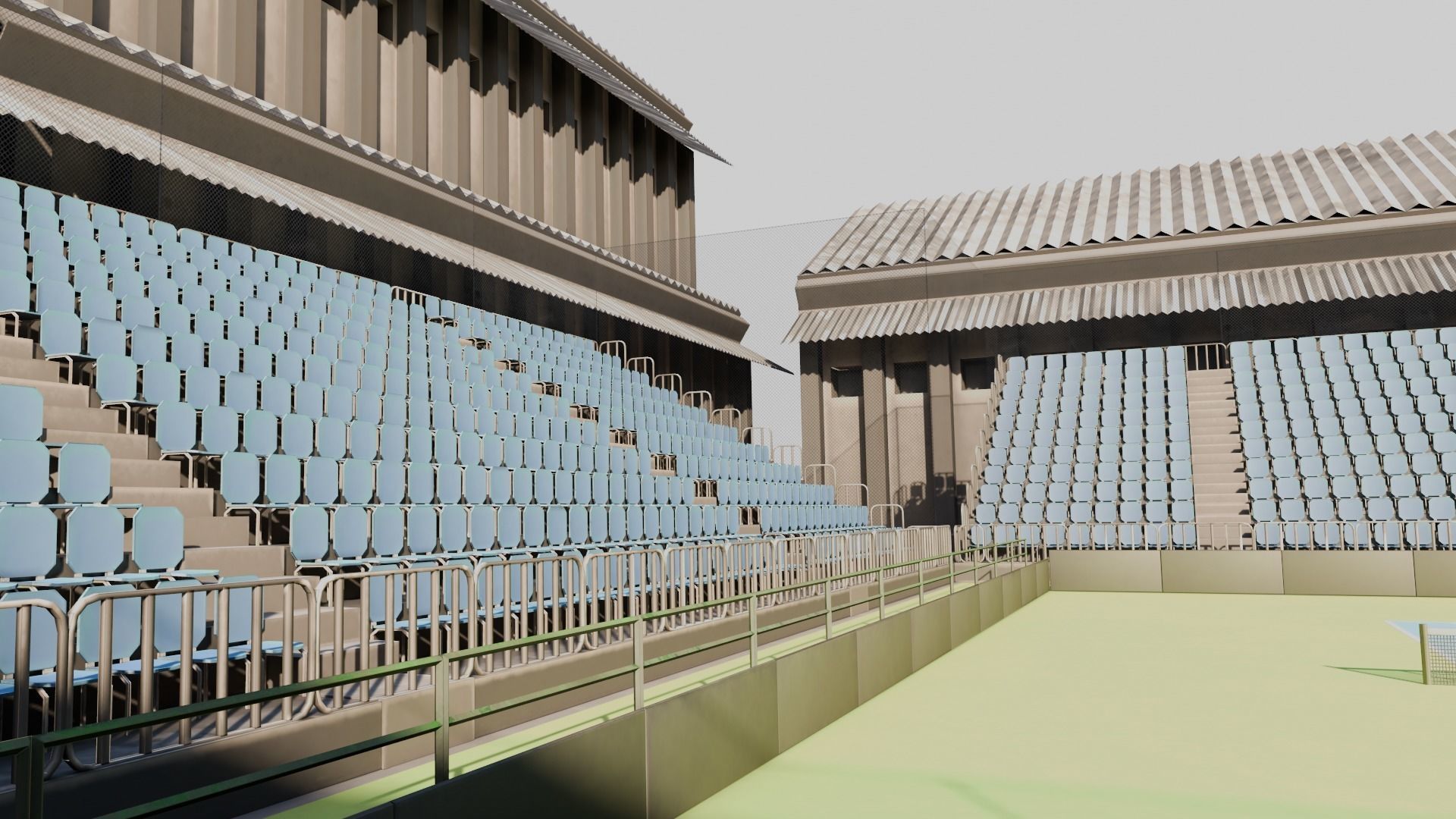 3D model VR Tennis Court VR / AR / low-poly | CGTrader