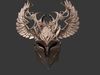 Angel templar helmet 3D model | CGTrader