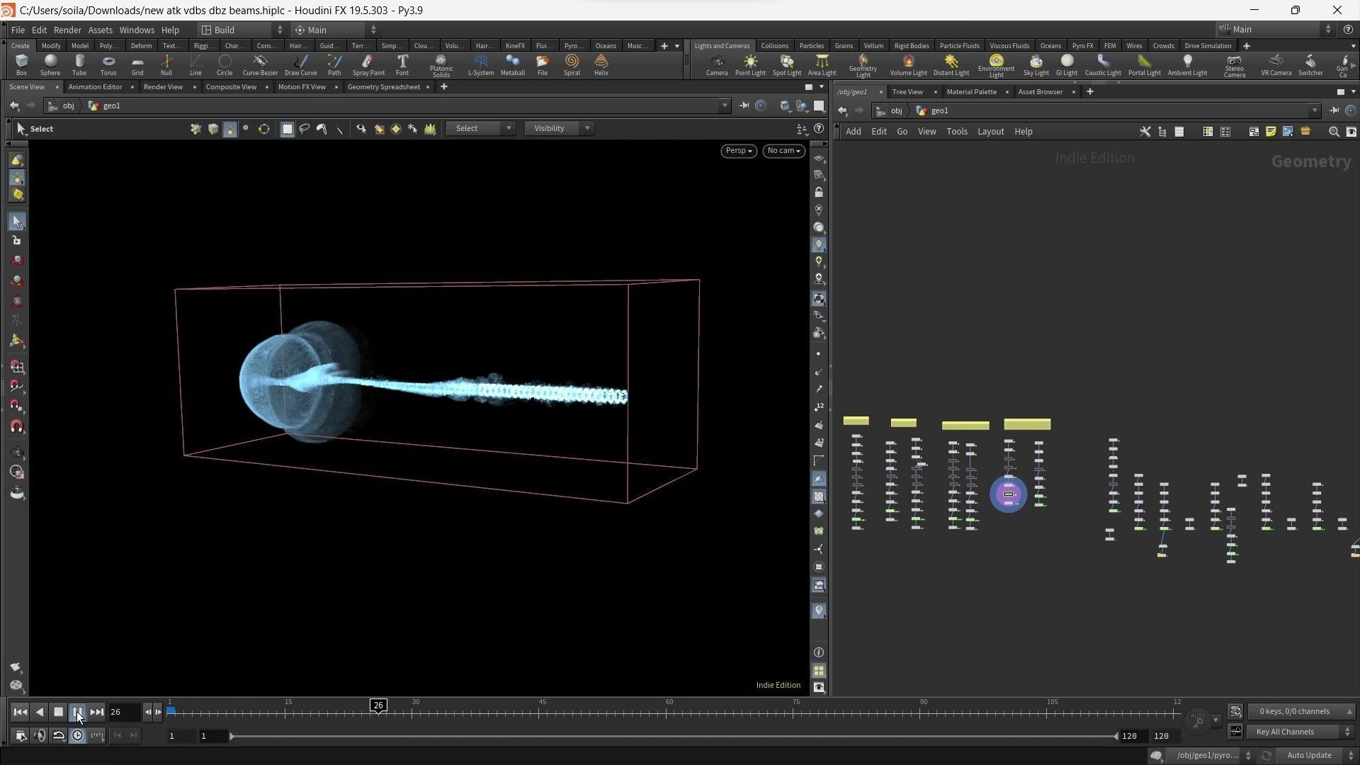 Kamehameha VDB FX and Tool - compatible with Houdini and blender 3D ...
