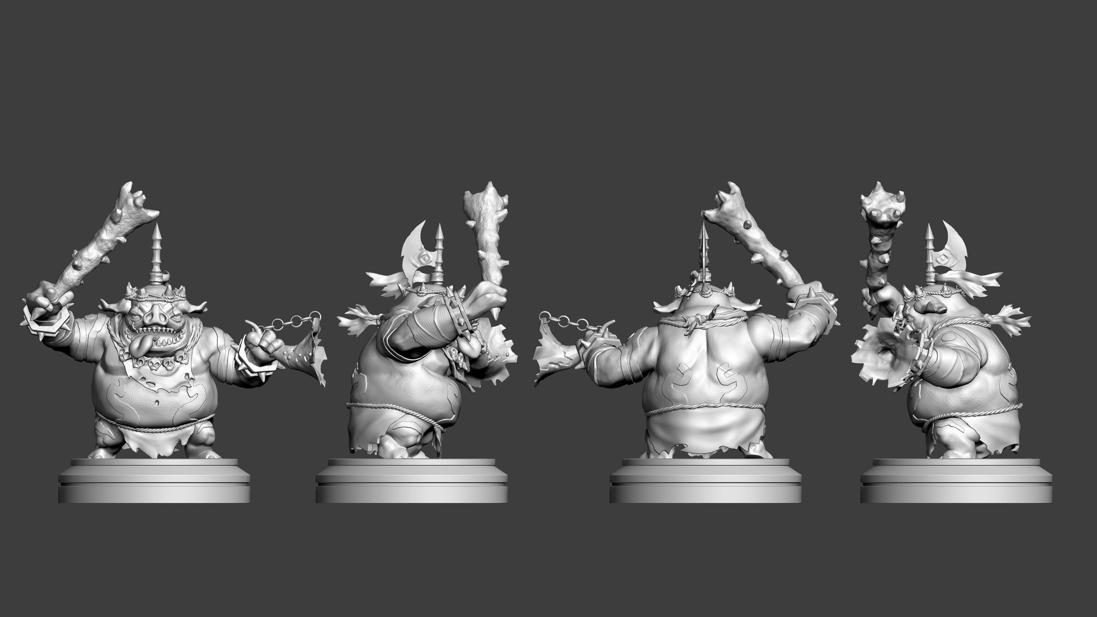 Boss Bokoblin 3d Model 3d Printable Cgtrader