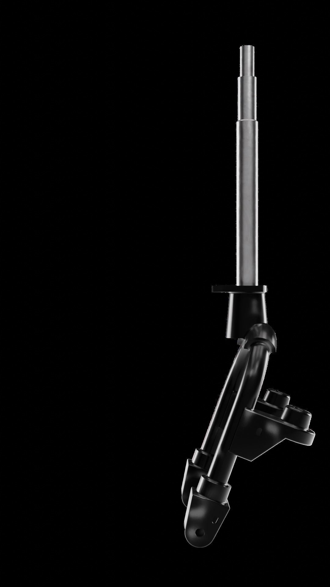 steering fork free 3D model | CGTrader