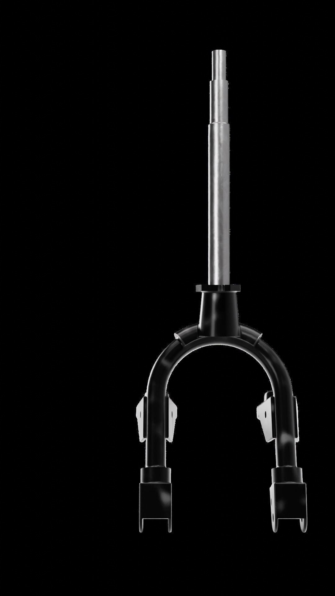 steering fork free 3D model | CGTrader