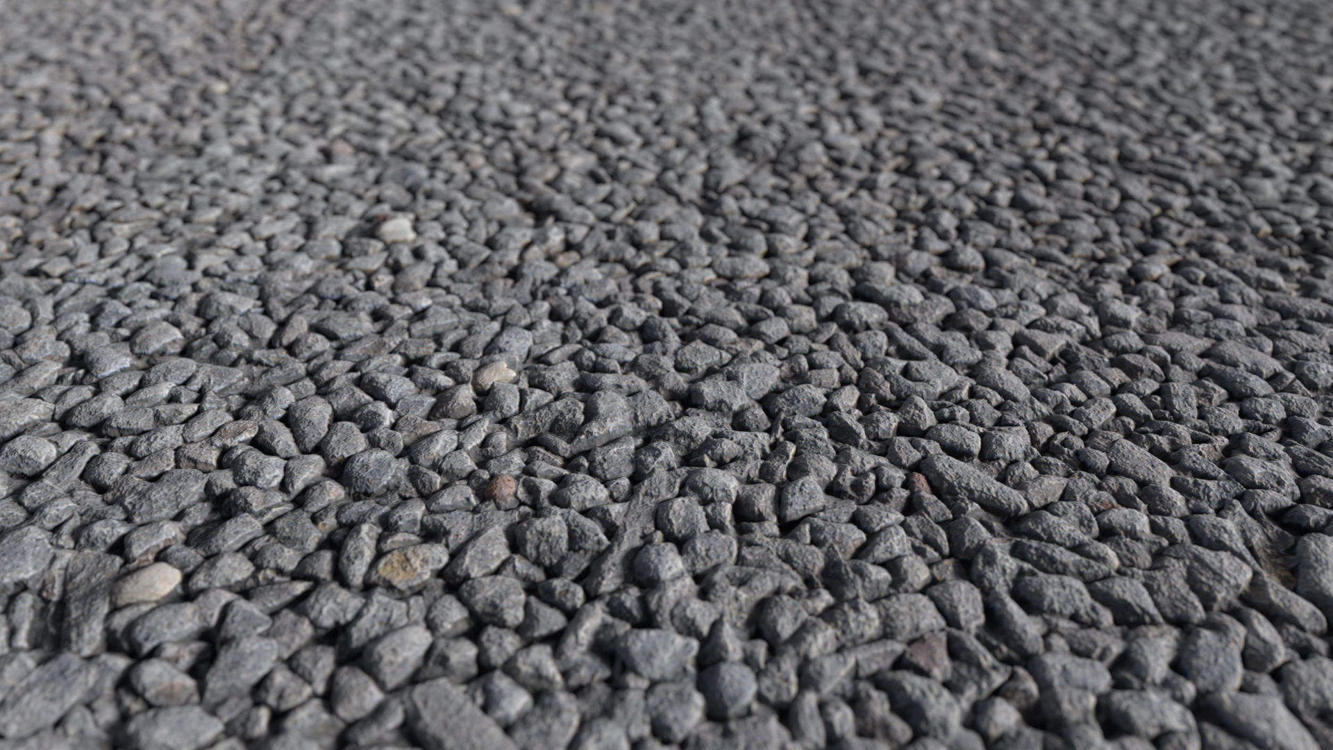 Texture Dusty Gray Gravel Ground seamless PBR texture VR / AR / low ...