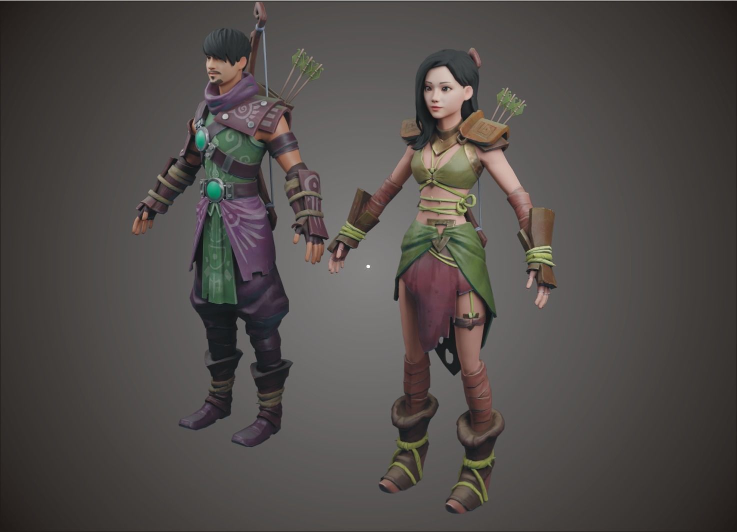 3D model Fight master character VR / AR / low-poly | CGTrader