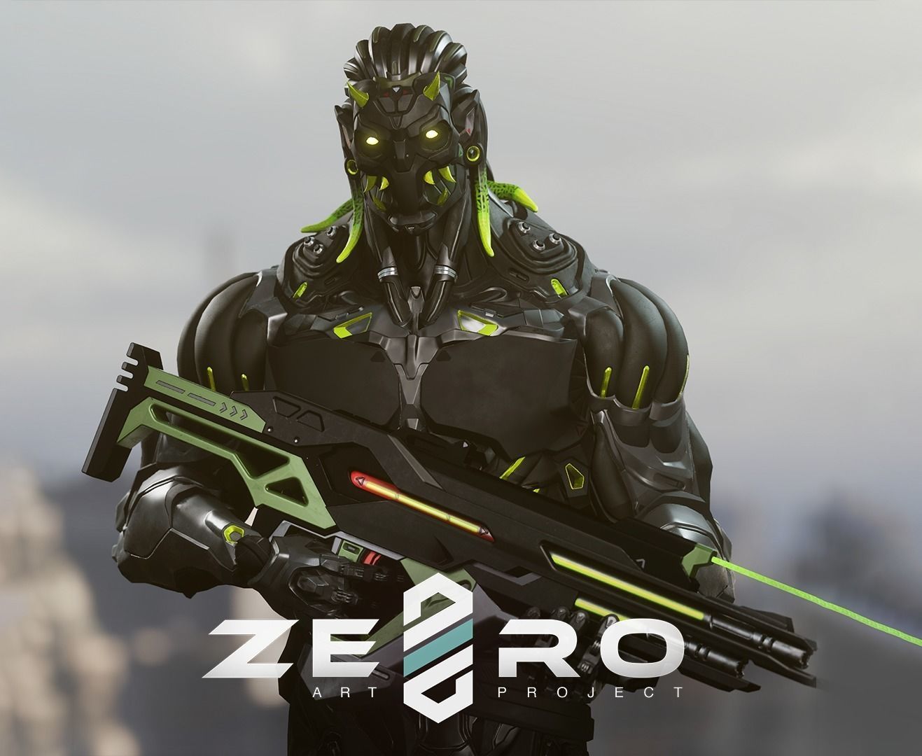 3D model Robot Cyber Suit 1 VR / AR / low-poly | CGTrader