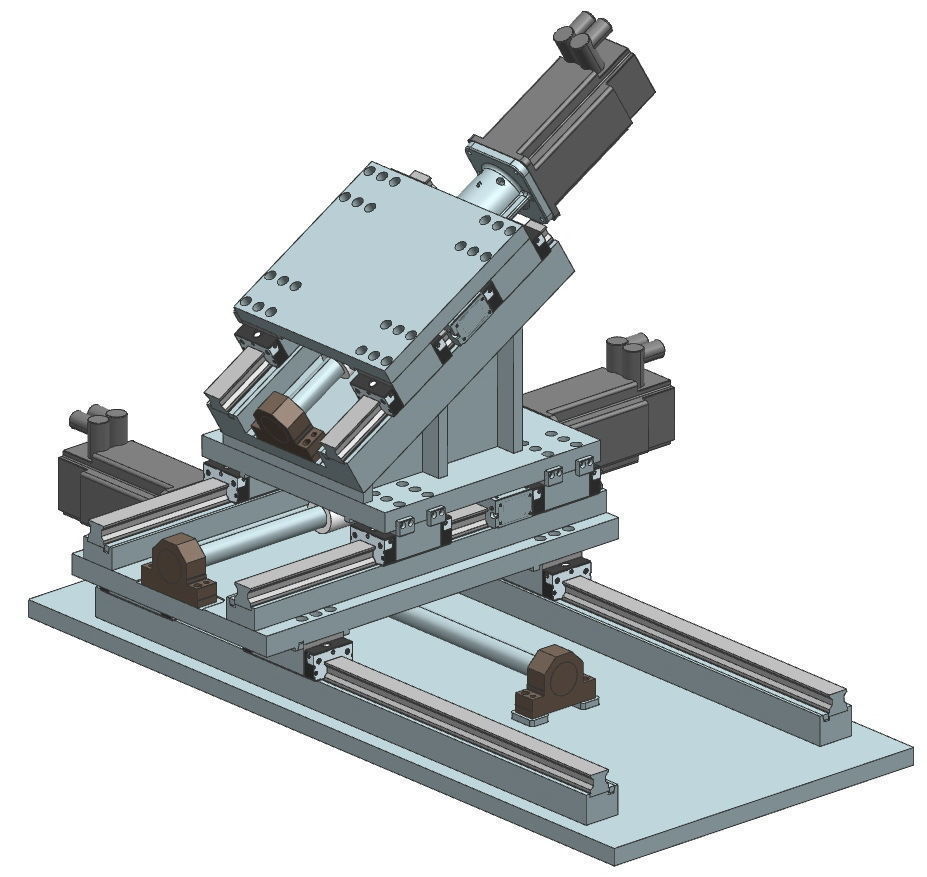 Three-axis CNC Lathe Slide 3D model | CGTrader