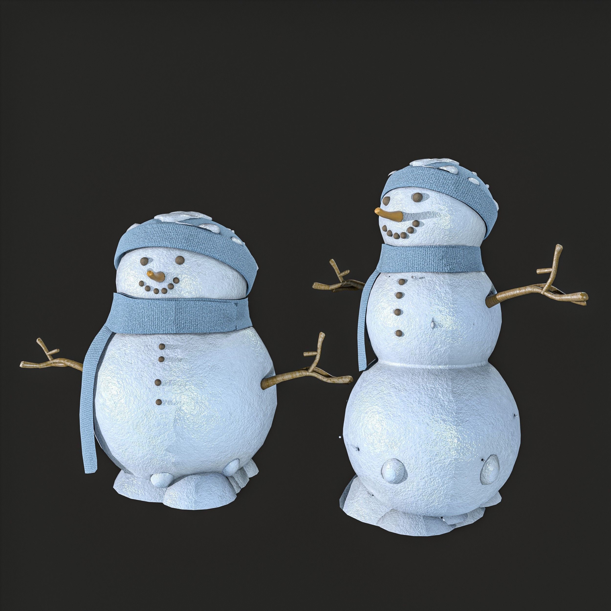 3D model Christmas 3D Pack VR / AR / low-poly | CGTrader