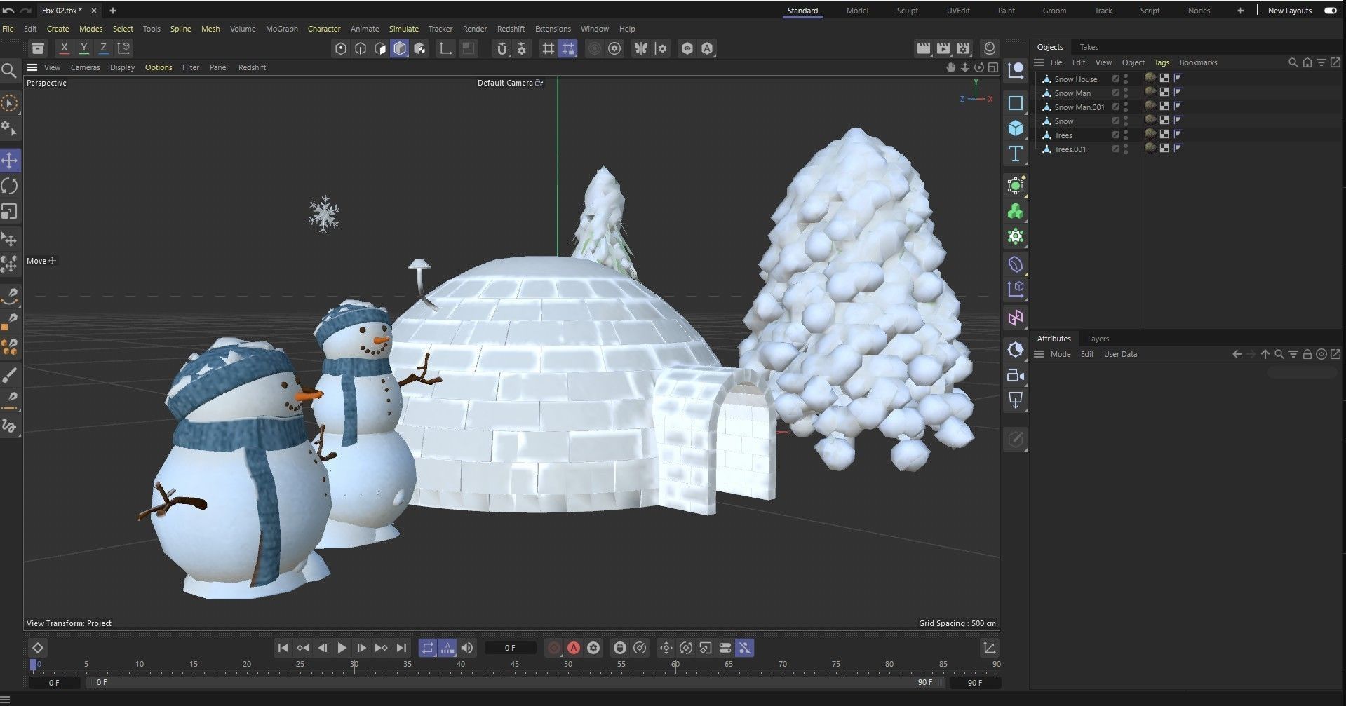 3D model Christmas 3D Pack VR / AR / low-poly | CGTrader