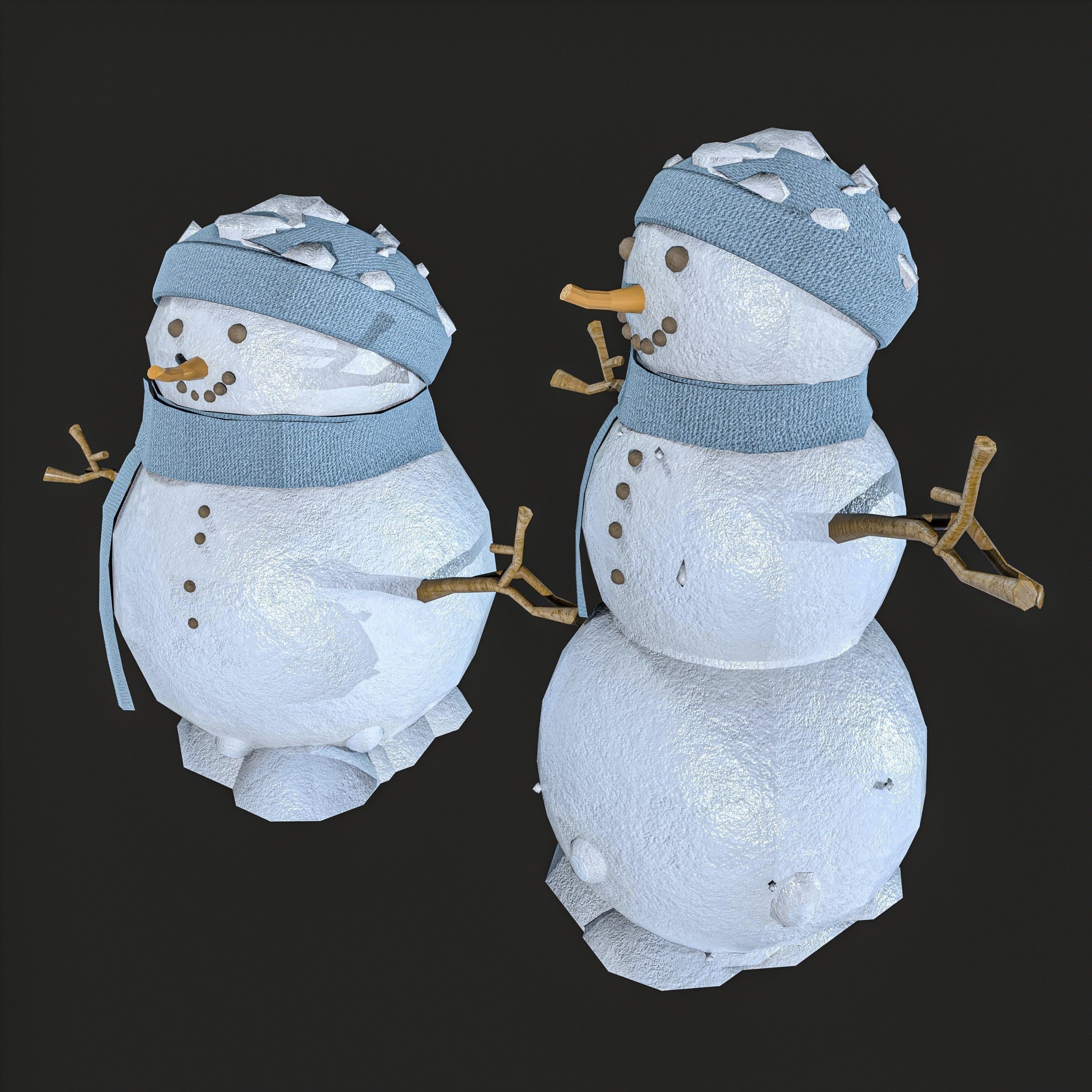 3D model Christmas 3D Pack VR / AR / low-poly | CGTrader