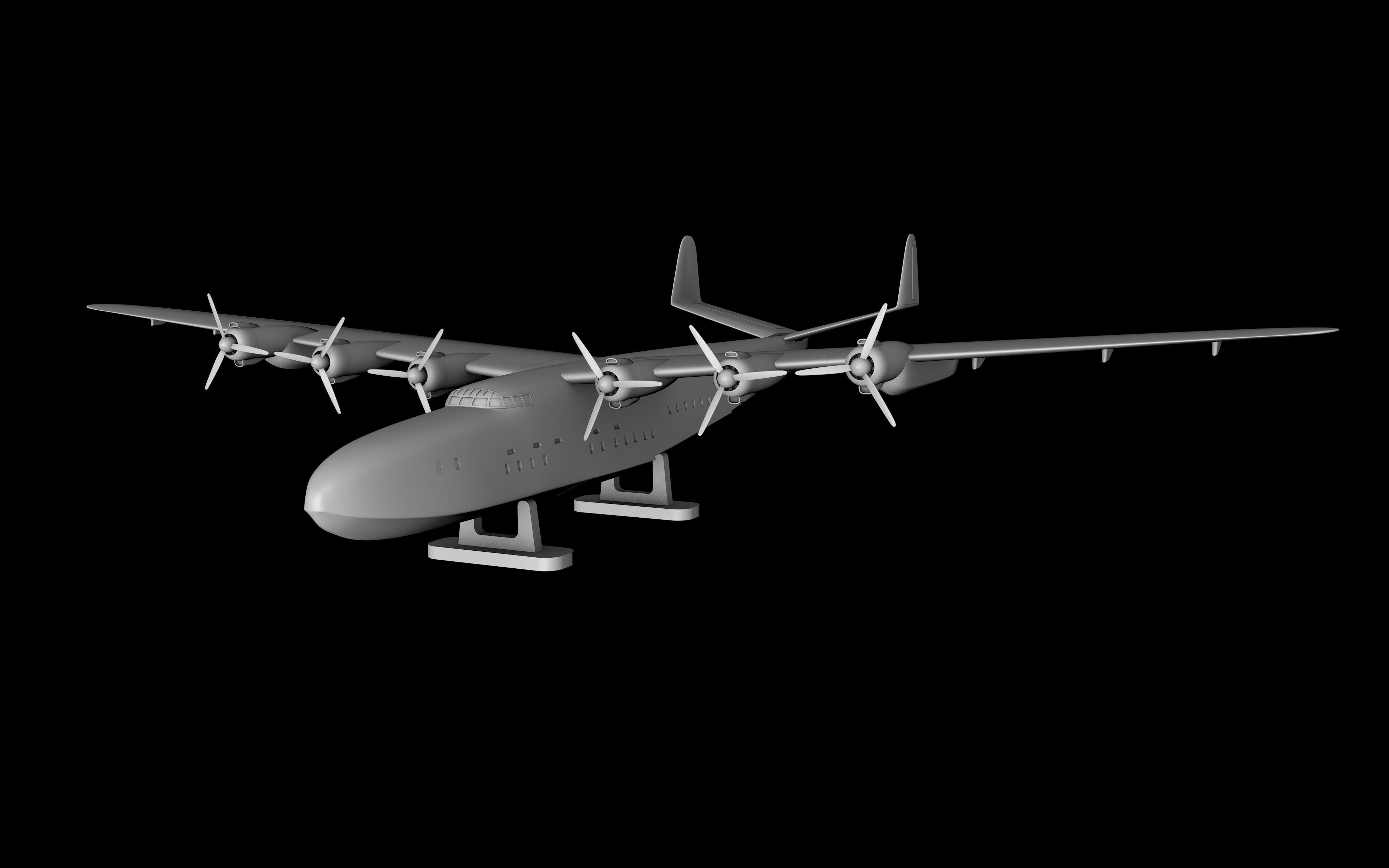 LATECOERE-631 FLYING BOAT SCALE 1-100 3D model 3D printable | CGTrader