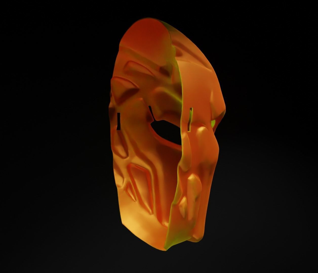 Fortnite Inferno Cosplay Mask - Inferno Costume Mask 3D model 3D ...