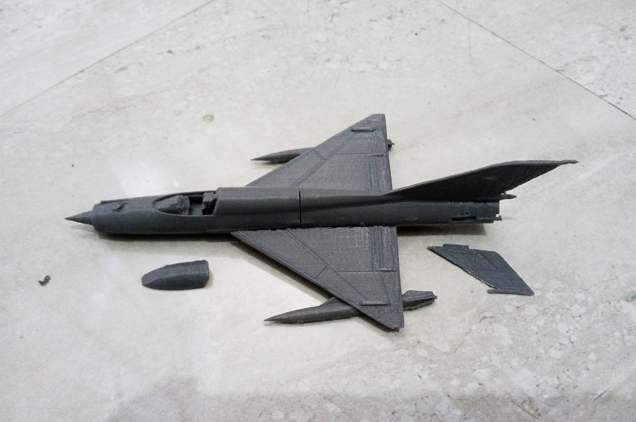 MIG-21 SCALE 1-72 PRINTABLE STL FILES 3D model 3D printable | CGTrader