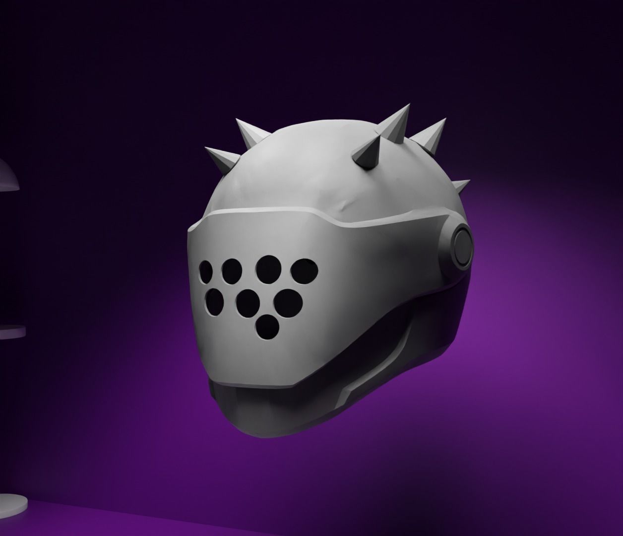 Fortnite Rush Helmet Cosplay Armor - Inferno Costume Helmet 3D model 3D ...