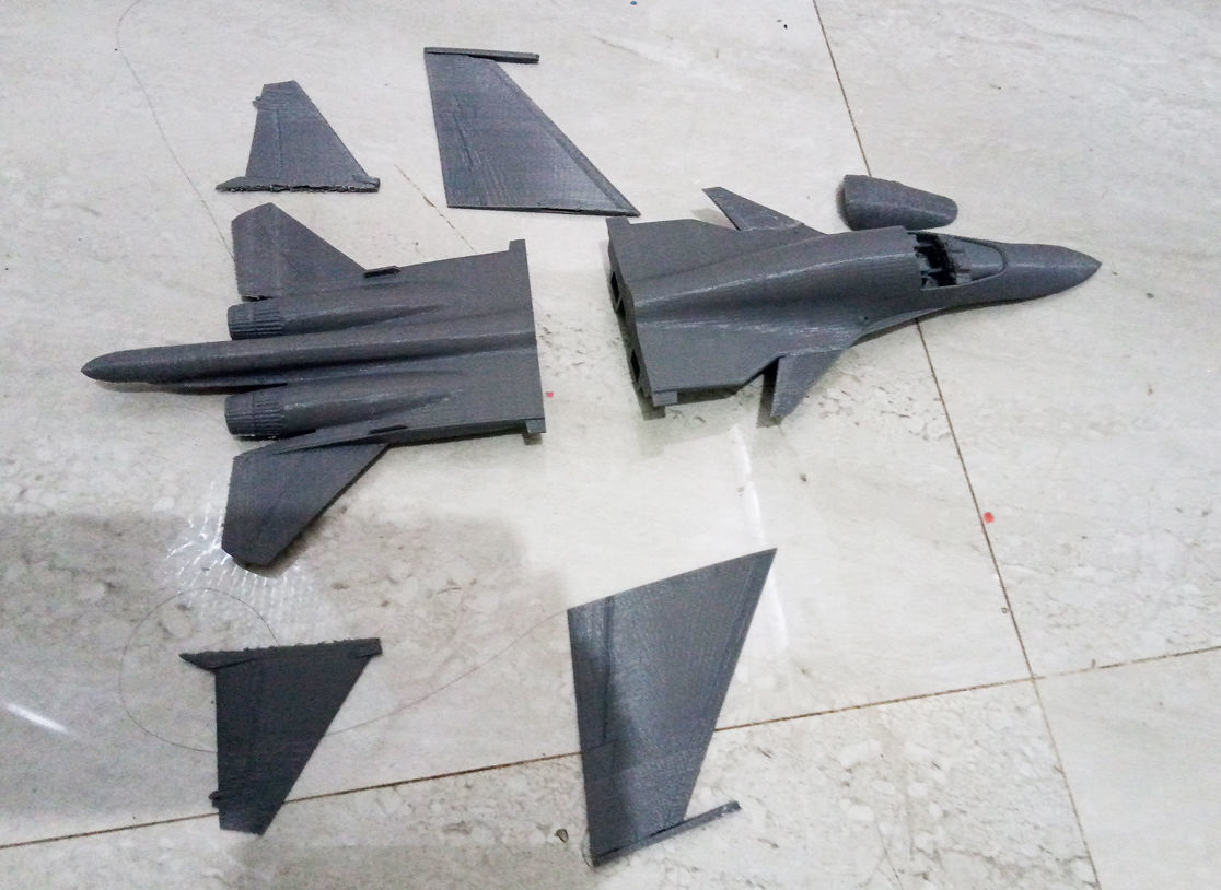 SU-34 SCALE 1-72 PRINTABLE STL FILES 3D model 3D printable | CGTrader