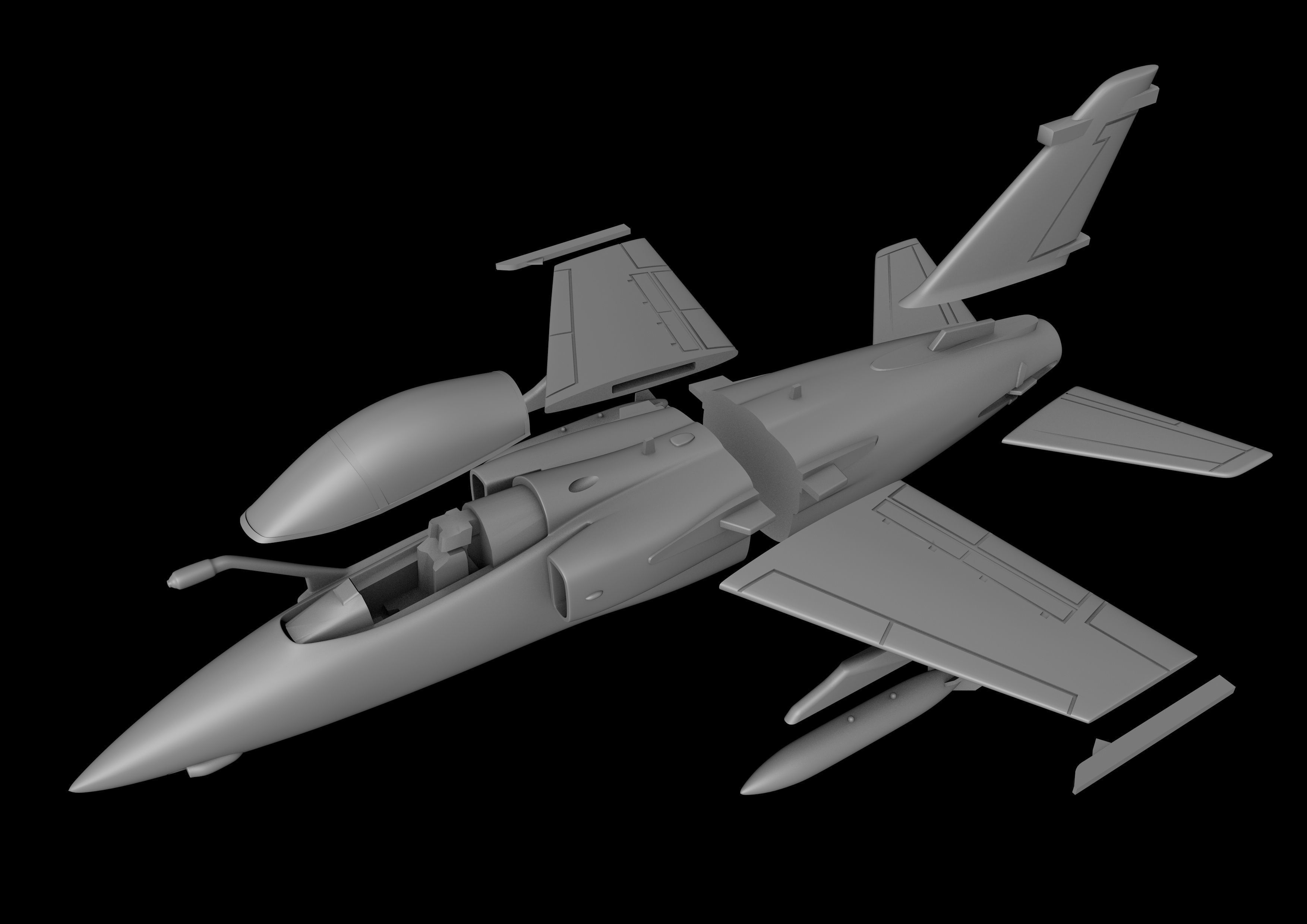 AMX-INTERNATIONAL SCALE 1-72 PRINTABLE STL FILES 3D model 3D printable ...