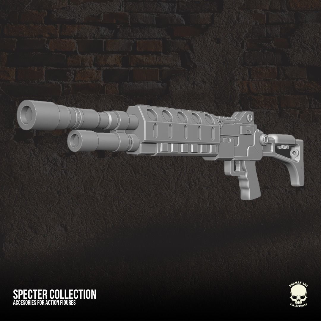 Specter Collection 3D printable files for Action Figures 3D model 3D ...