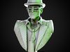 The Riddler - Batman Arkham Asylum Bust 3D model 3D printable | CGTrader