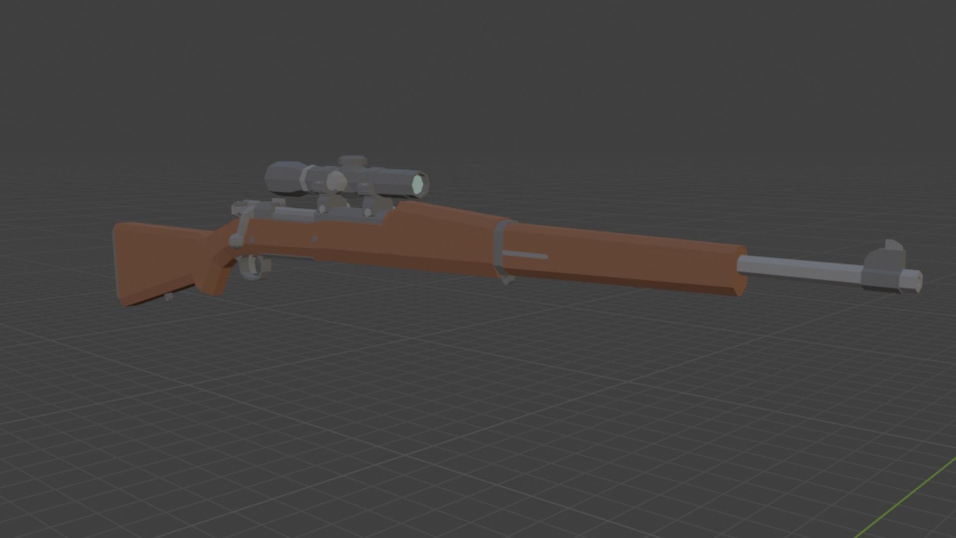 3D model Springfield M1903A4 Sniper Rifle - Game Ready VR / AR / low ...
