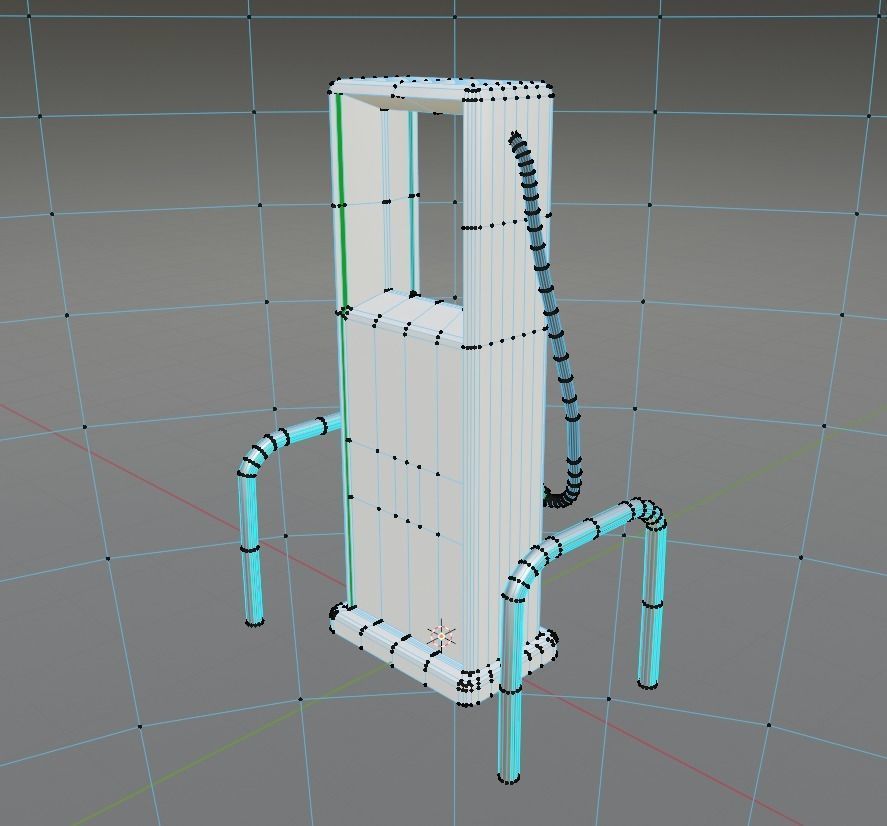 Low Poly Vehicle Charging Port 3D model | CGTrader