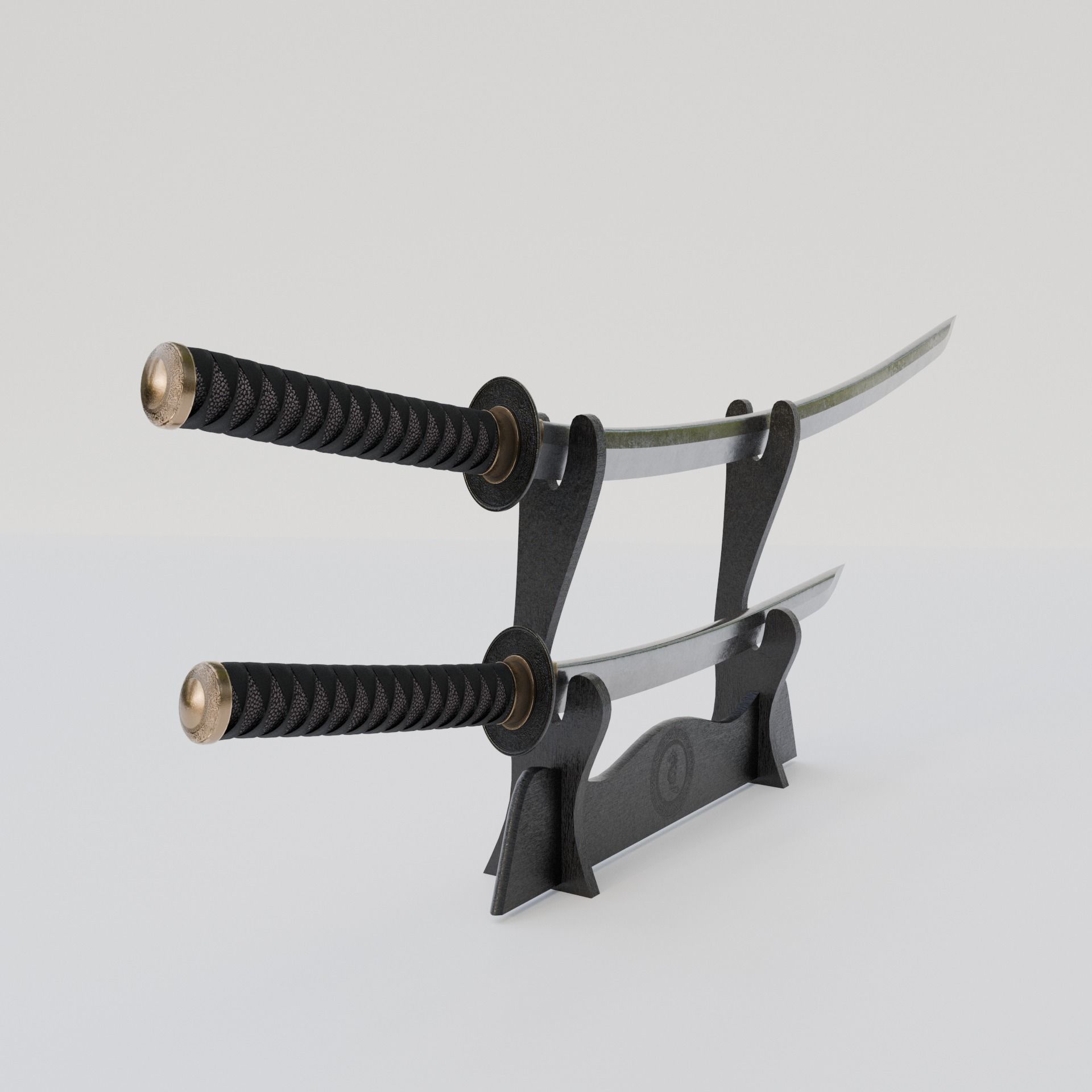 japanese weapon 3D model | CGTrader