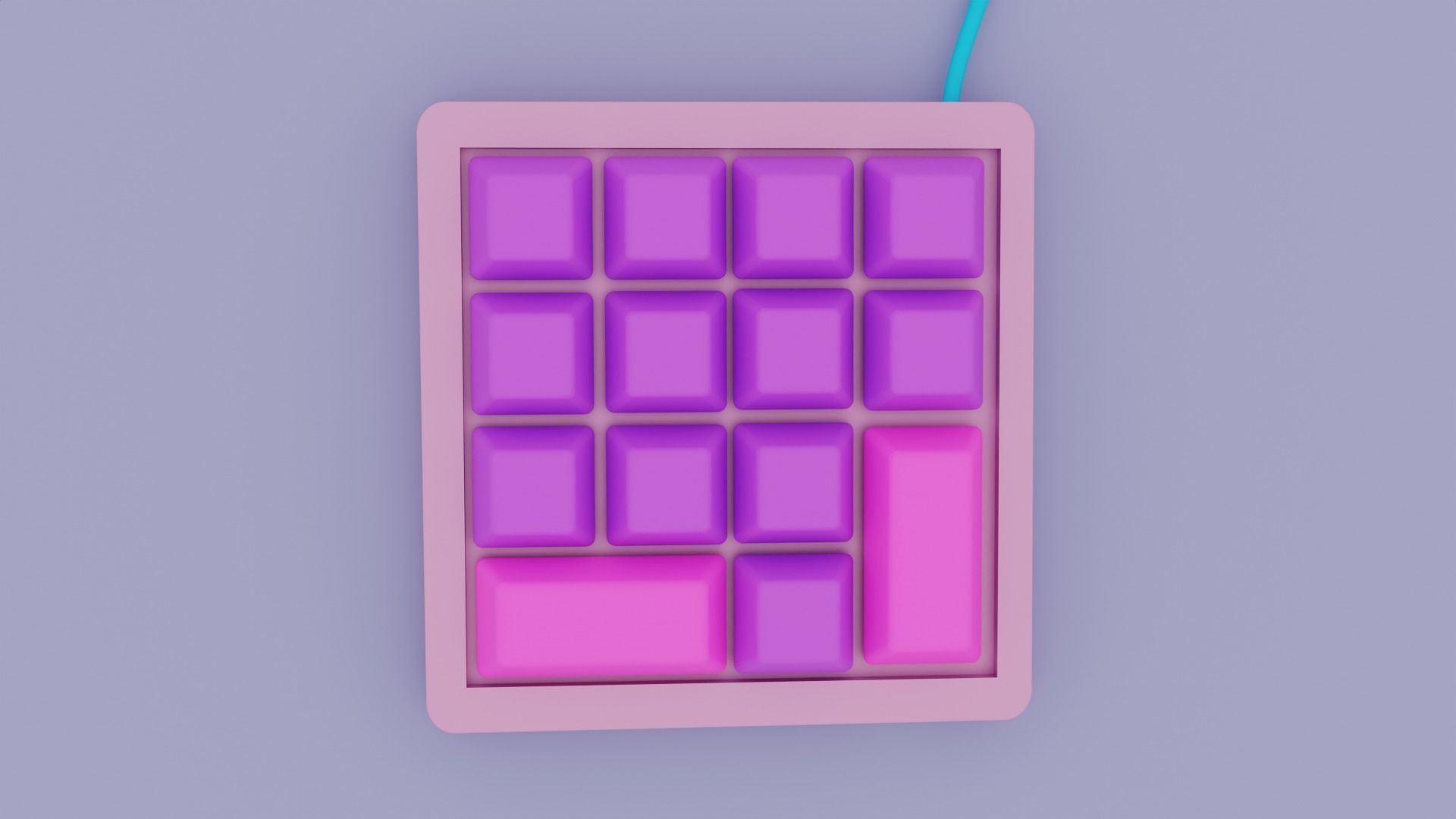 3D model of the keyboard 3D model | CGTrader