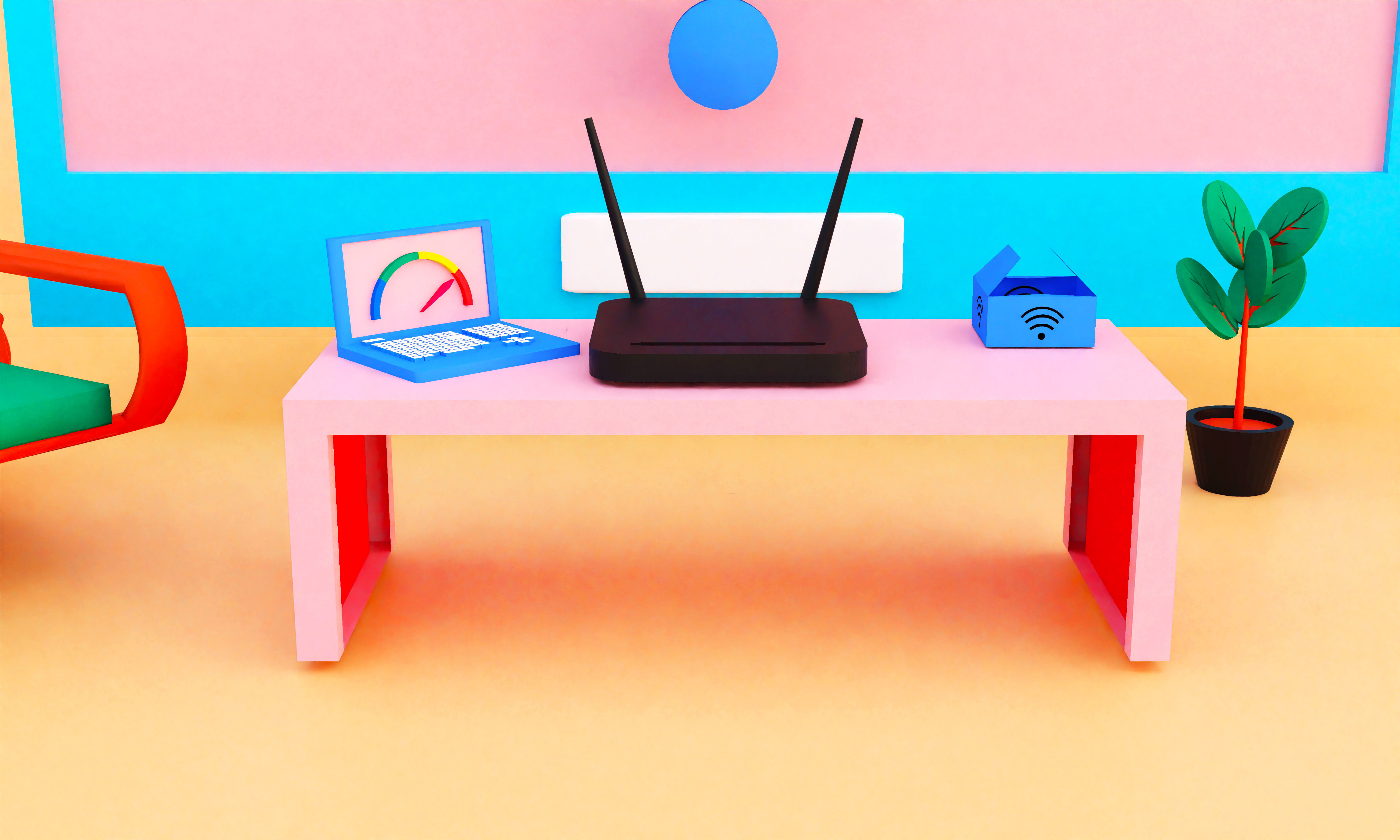 3D model 3D illustration UI UX design VR / AR / low-poly | CGTrader