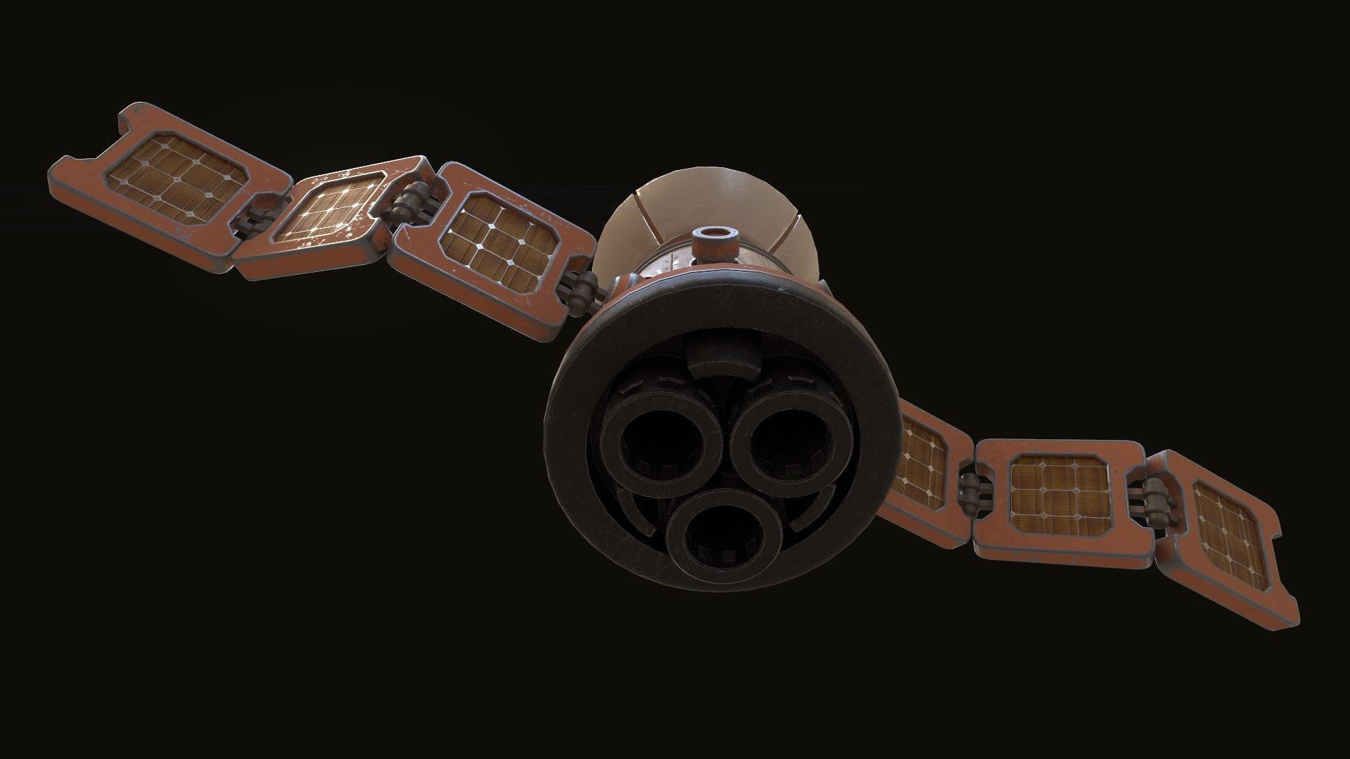 Stylized Satellite 3D model | CGTrader