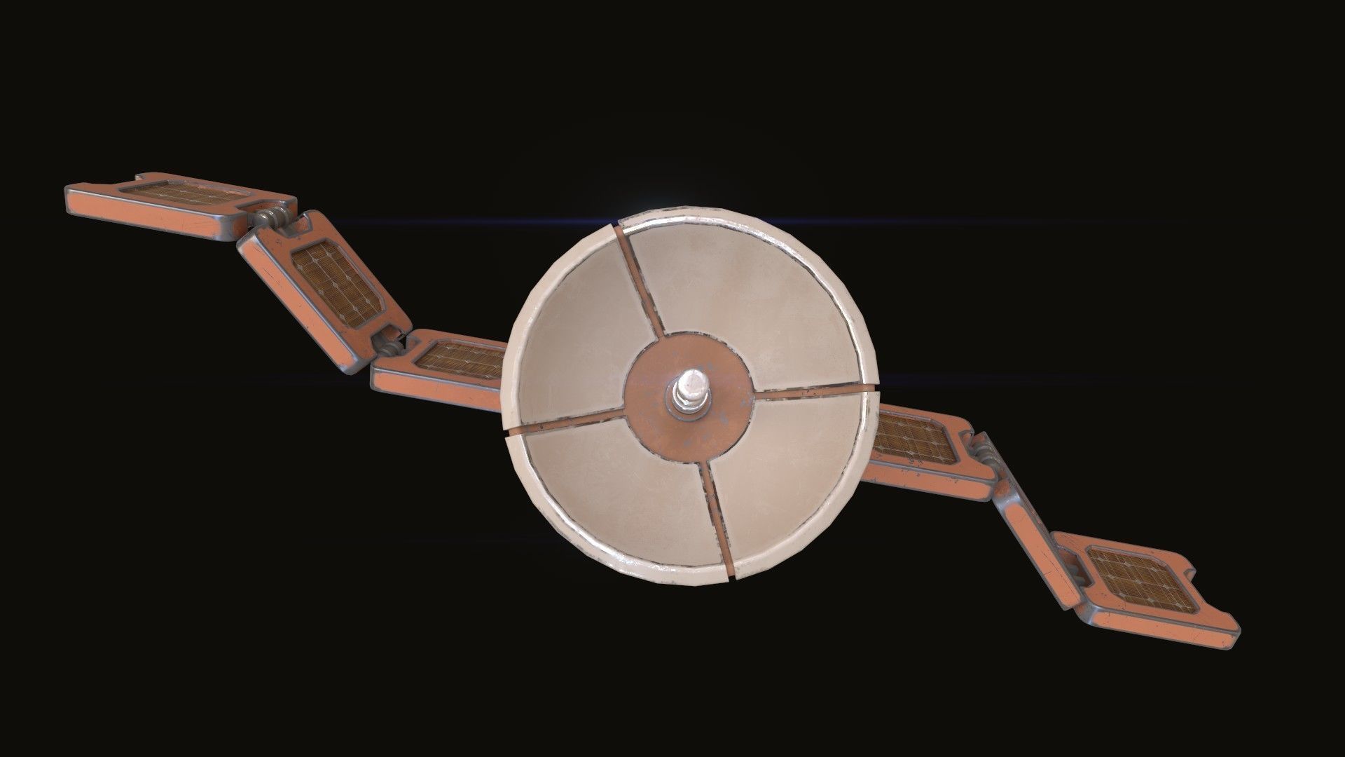Stylized Satellite 3D model | CGTrader