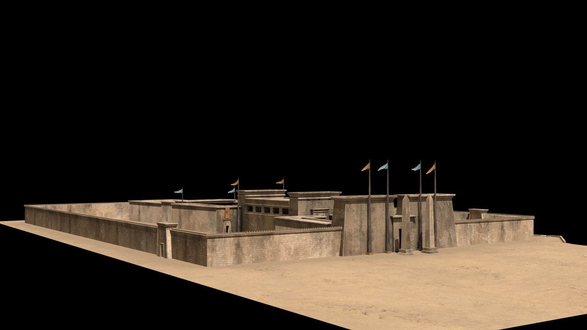 Luxor Temple Egypt 3D model | CGTrader