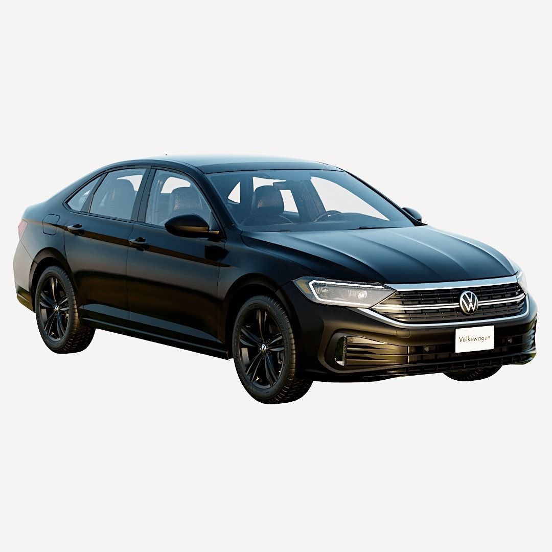 3D model Volkswagen Jetta 2024 SE Spec VR / AR / low-poly | CGTrader