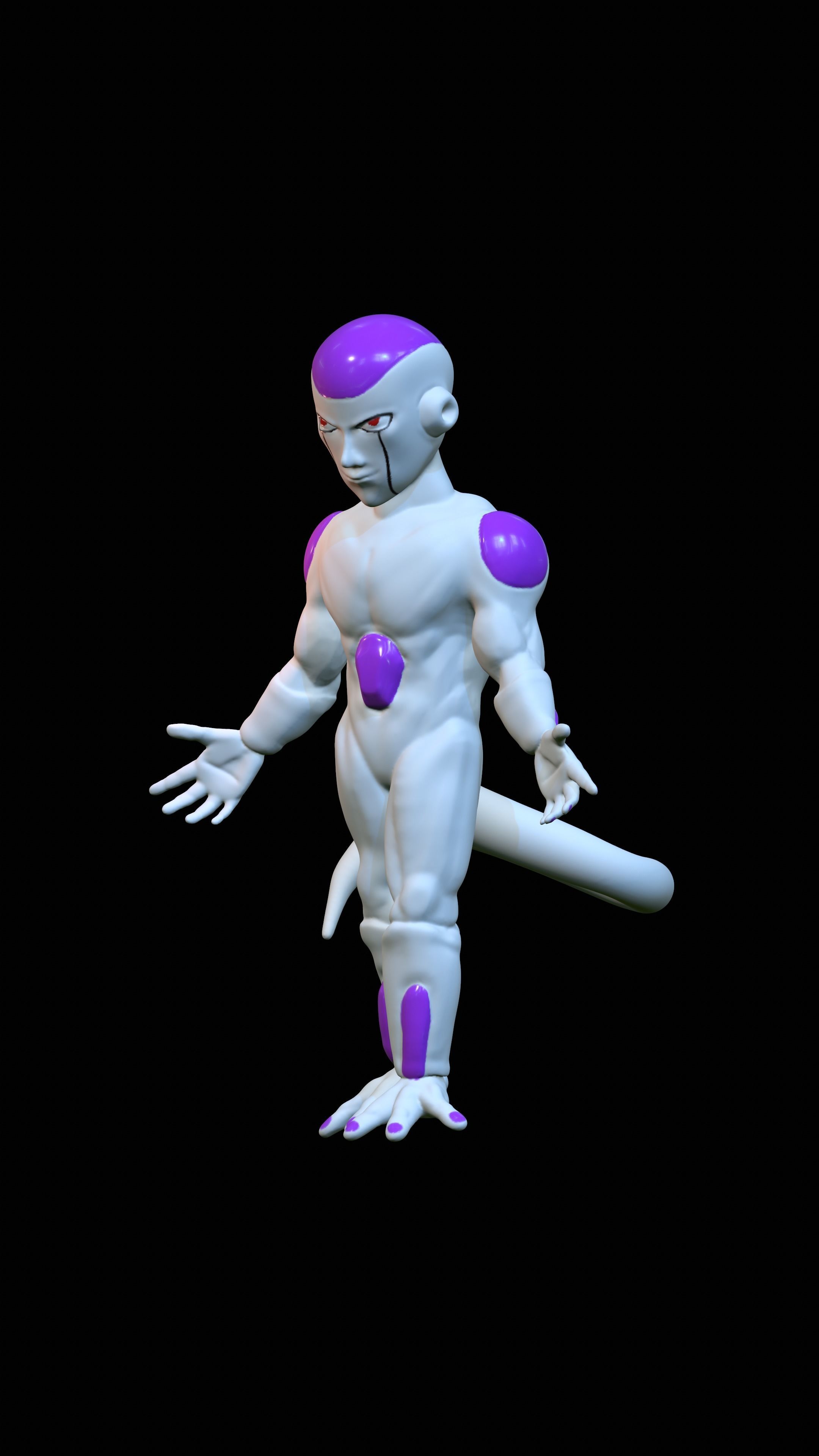 Frieza from DBZ 3D model 3D printable | CGTrader