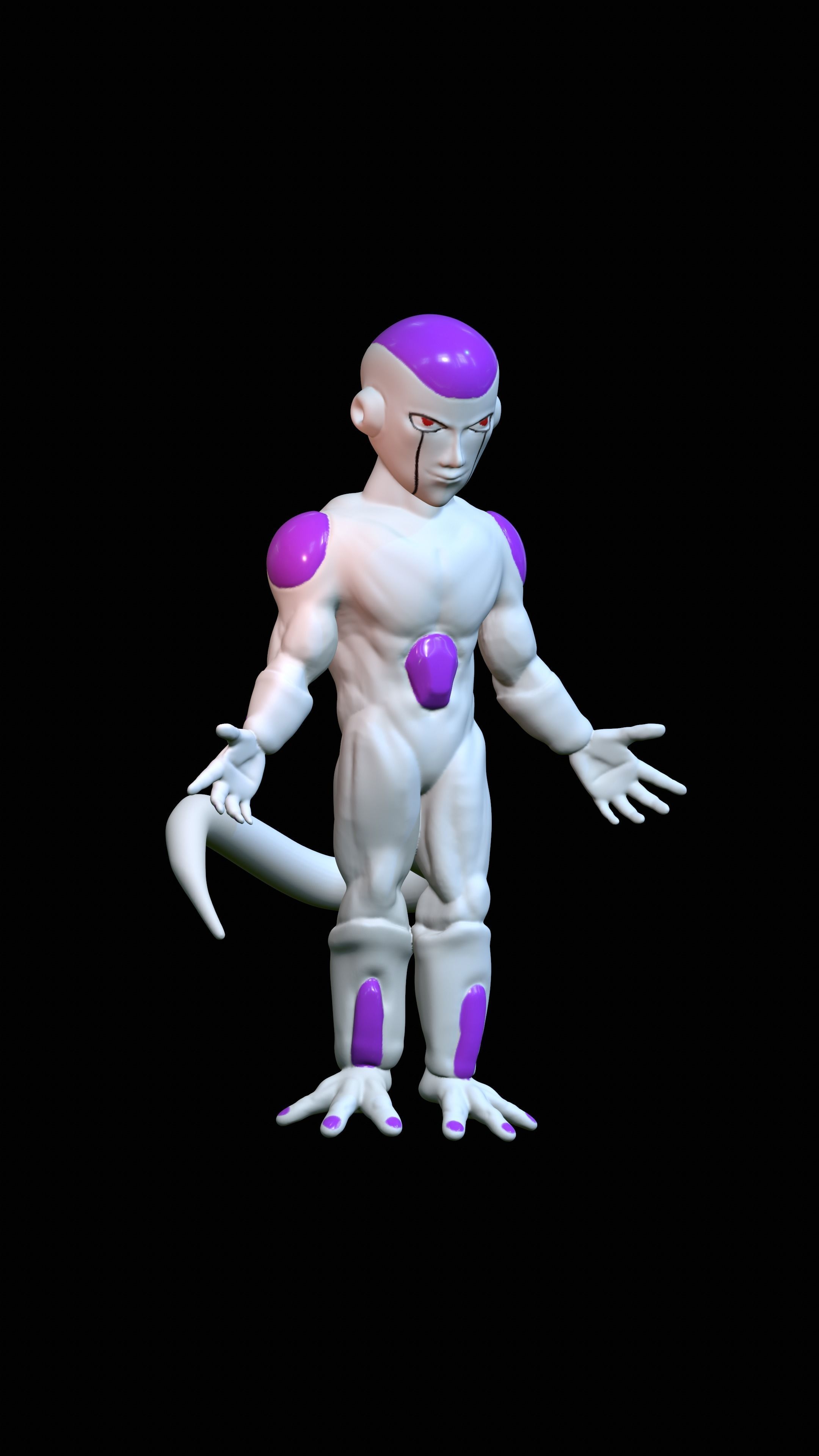 Frieza from DBZ 3D model 3D printable | CGTrader
