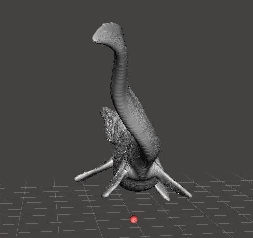 MOSASAURUS REALISTIC FIGURE MINIATURE MODEL DINOSAUR WILDLIFE 3D model ...