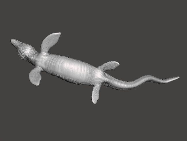 MOSASAURUS REALISTIC FIGURE MINIATURE MODEL DINOSAUR WILDLIFE 3D model ...