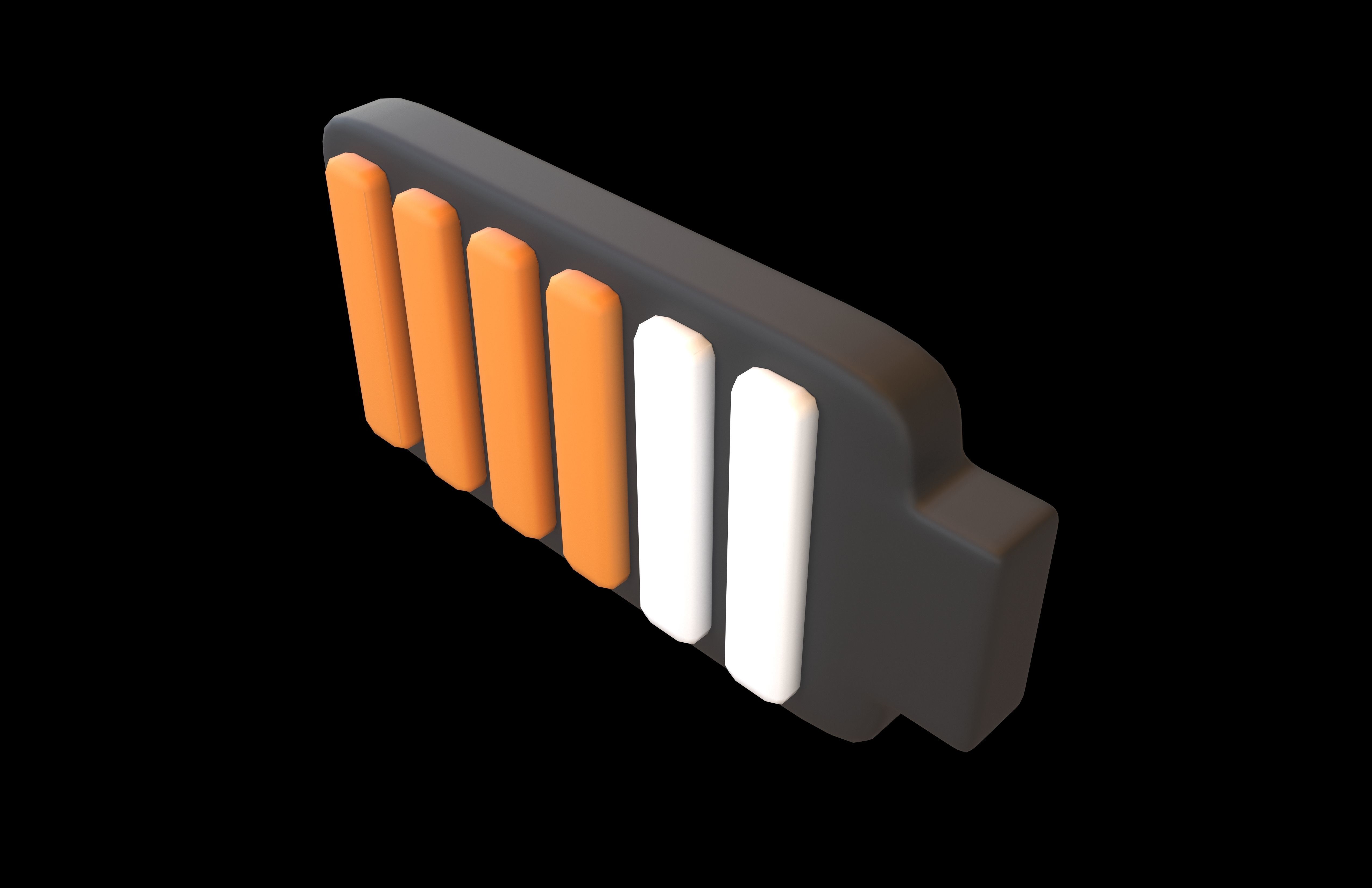 3D model Battery Symbol v3 006 VR / AR / low-poly | CGTrader