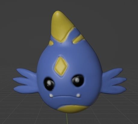 hopmon free 3D model 3D printable | CGTrader