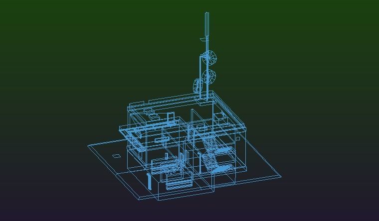 Free Radar Building free VR / AR / low-poly 3D model | CGTrader
