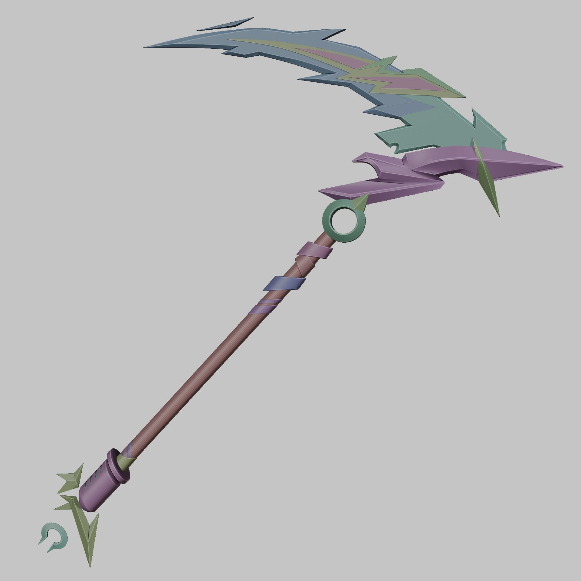 HEARTSTEEL KAYN SCYTHE WEAPON 3D model 3D printable | CGTrader