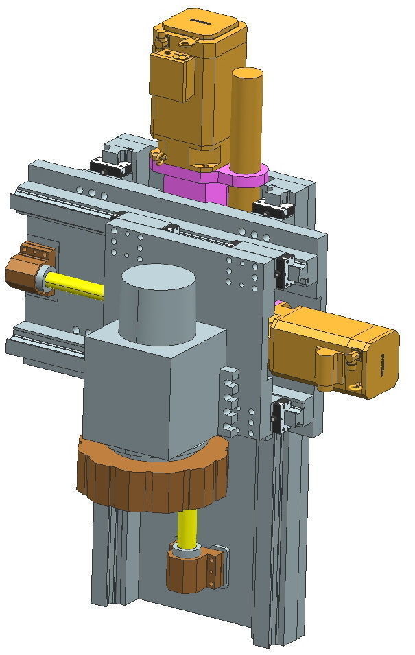 CNC Vertical Turning Machine 3D model | CGTrader