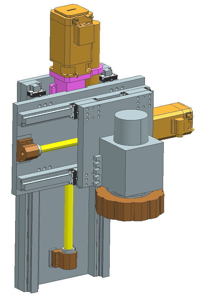 CNC Vertical Turning Machine 3D model | CGTrader