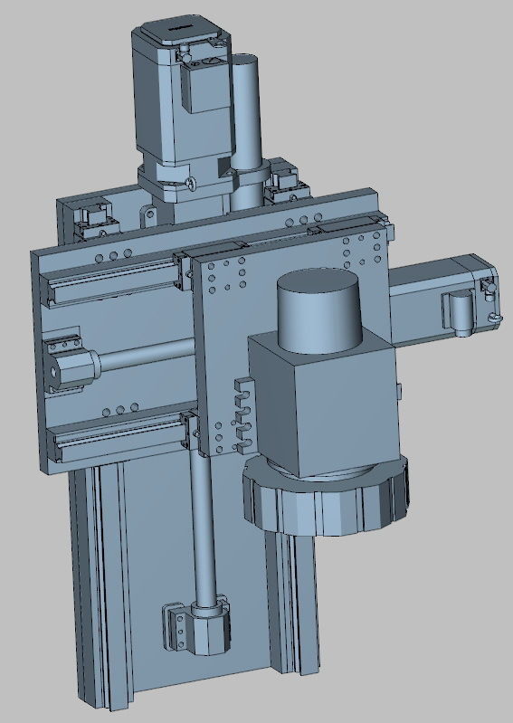 CNC Vertical Turning Machine 3D model | CGTrader