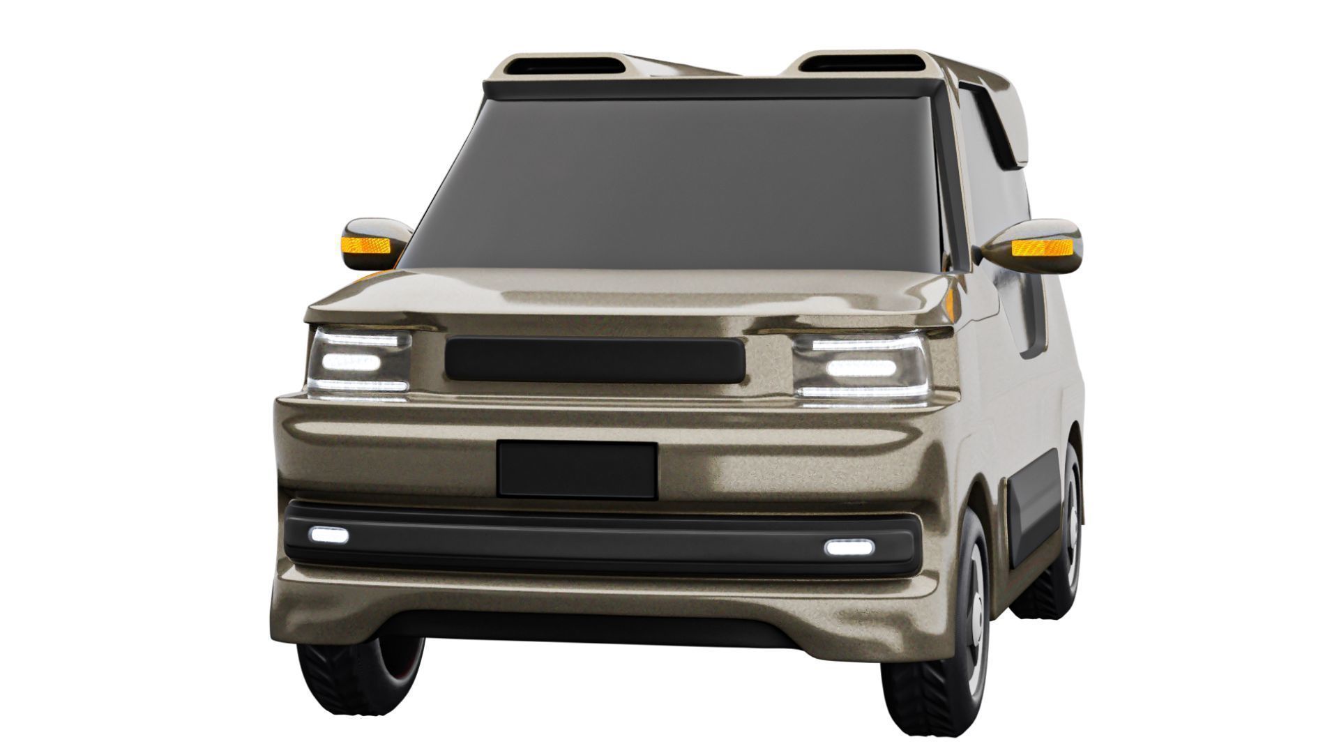 Alveus Mini Electric Vehicle Car Concept 3D model | CGTrader