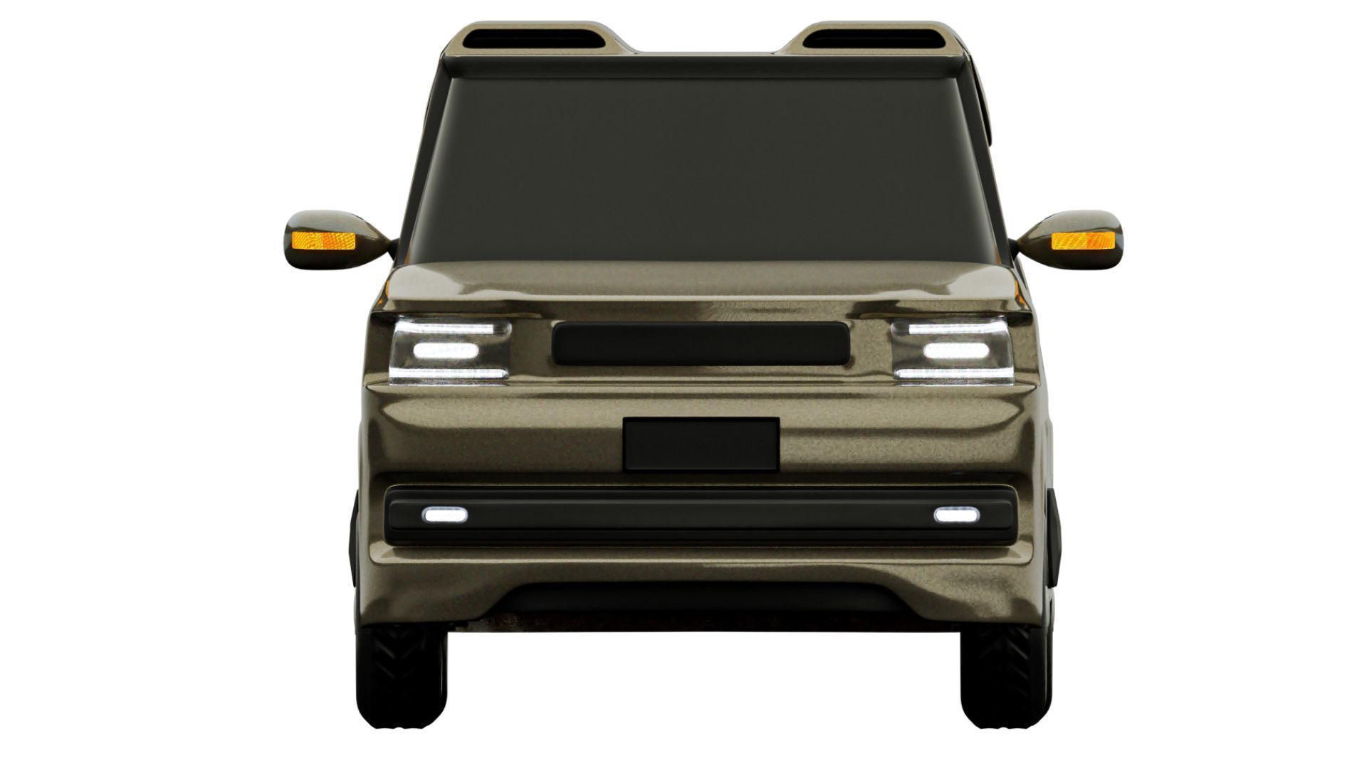 Alveus Mini Electric Vehicle Car Concept 3D model | CGTrader