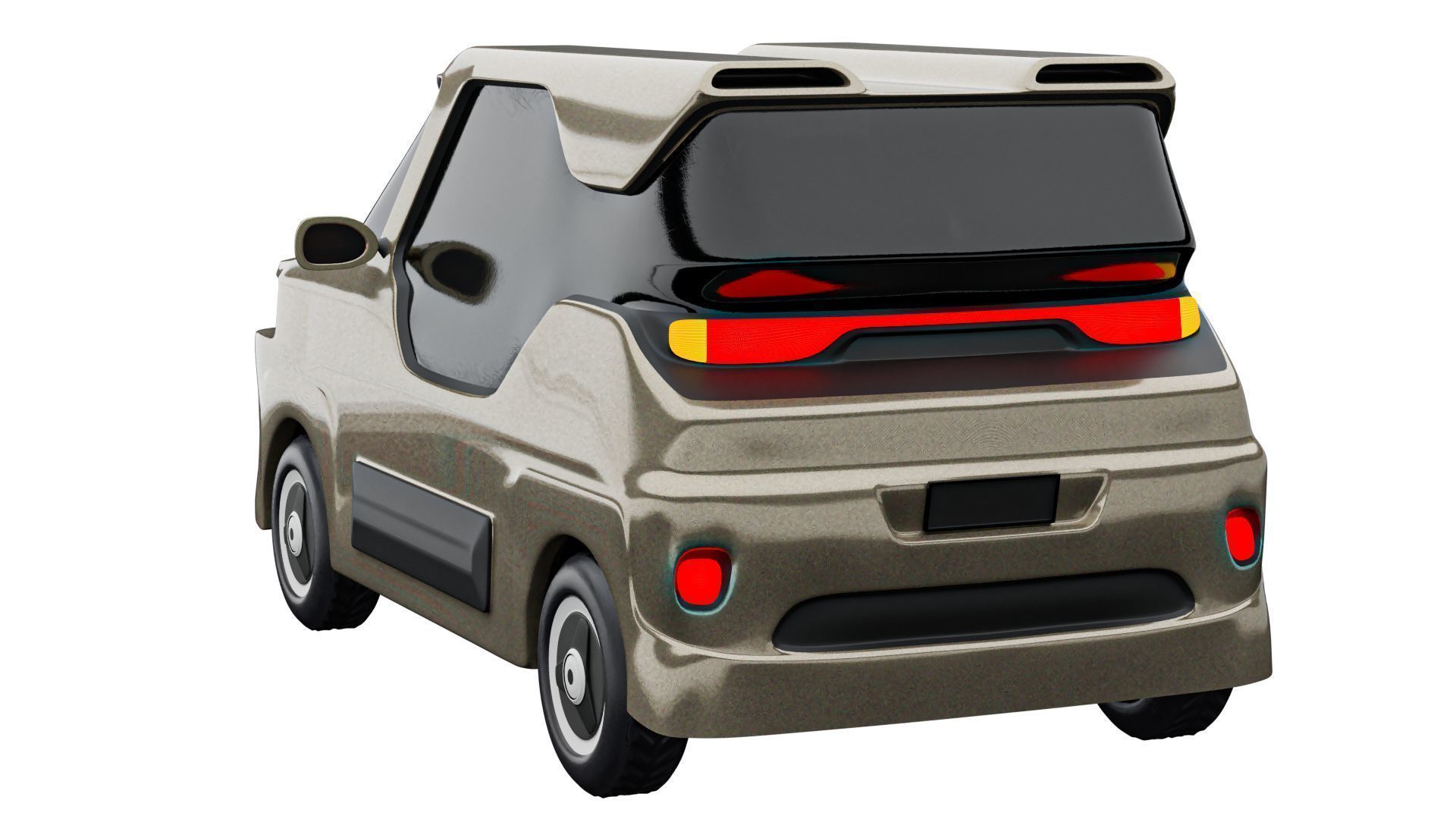 Alveus Mini Electric Vehicle Car Concept 3D model | CGTrader