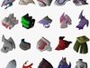 3D model Shoulder Armor Models - Low Poly VR / AR / low-poly | CGTrader