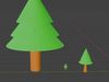 low polly trees 3D model | CGTrader